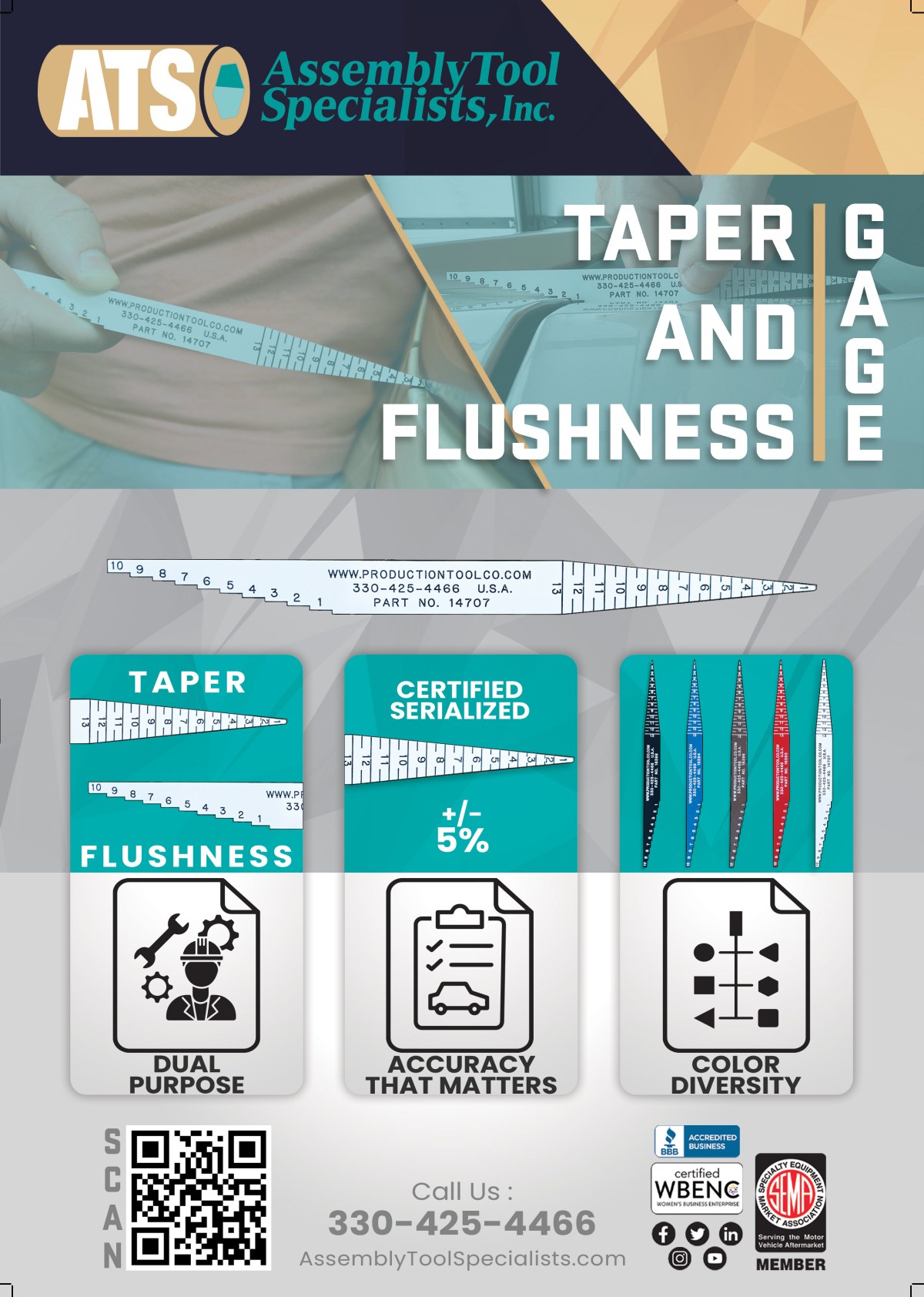 Taper and Flushness Gage – Assembly Tool Specialists